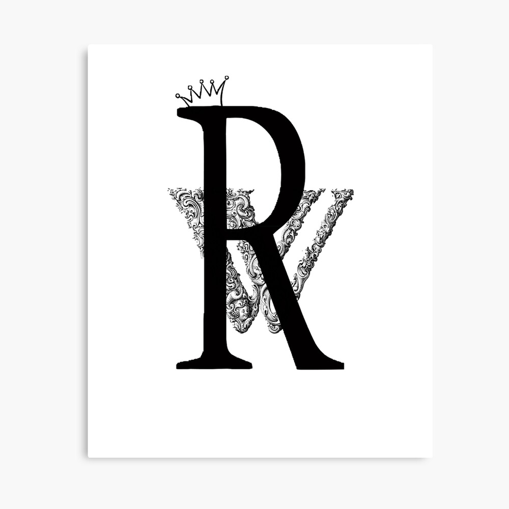 Letter R Clipart Black And White