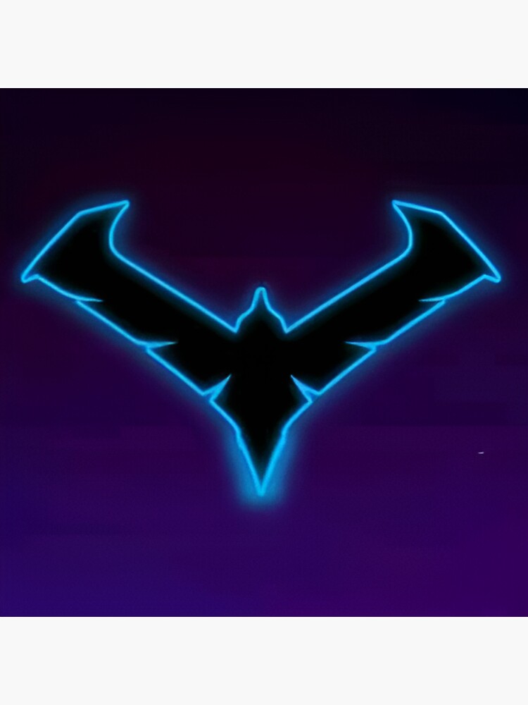 "Nightwing" Sticker for Sale by NuphtaliWear | Redbubble