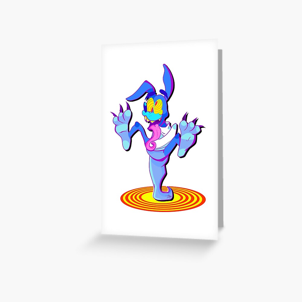 "Ripper Roo" Greeting Card for Sale by fluffy-hooves | Redbubble