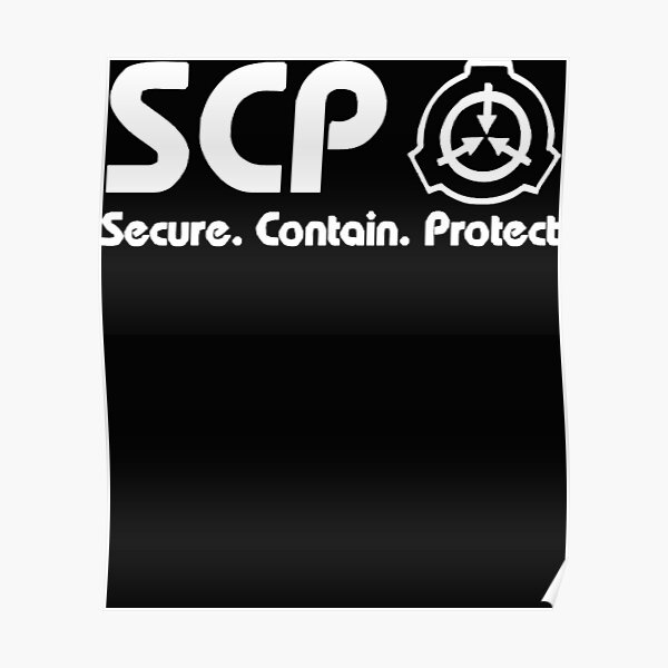 "SCP Foundation" Poster for Sale by TERRIEHEADRICK | Redbubble