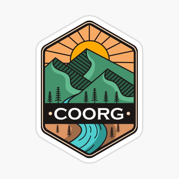 "Coorg Nature illustration" Sticker for Sale by Scott-Deere | Redbubble
