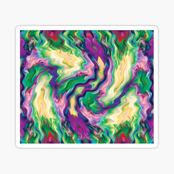 "Abstract colorful art" Sticker for Sale by SuritaBouwer | Redbubble