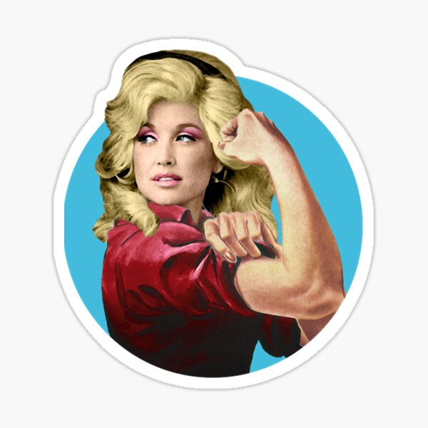 "Dolly Parton Essential" Sticker for Sale by SHARONKSTANIFER | Redbubble