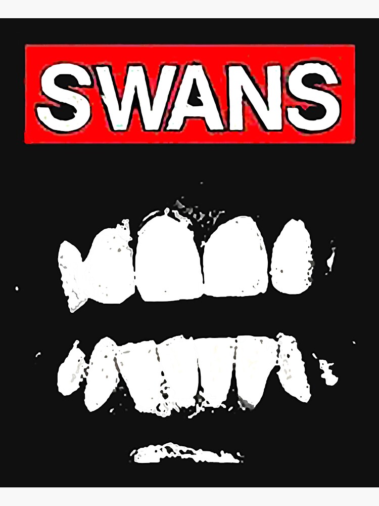 "Music Logo Swans Band Designs " Sticker for Sale by KinnickOlear ...