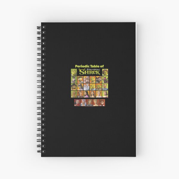 "Shrek Periodic Table Of Shrek Characters " Journal for Sale by ...