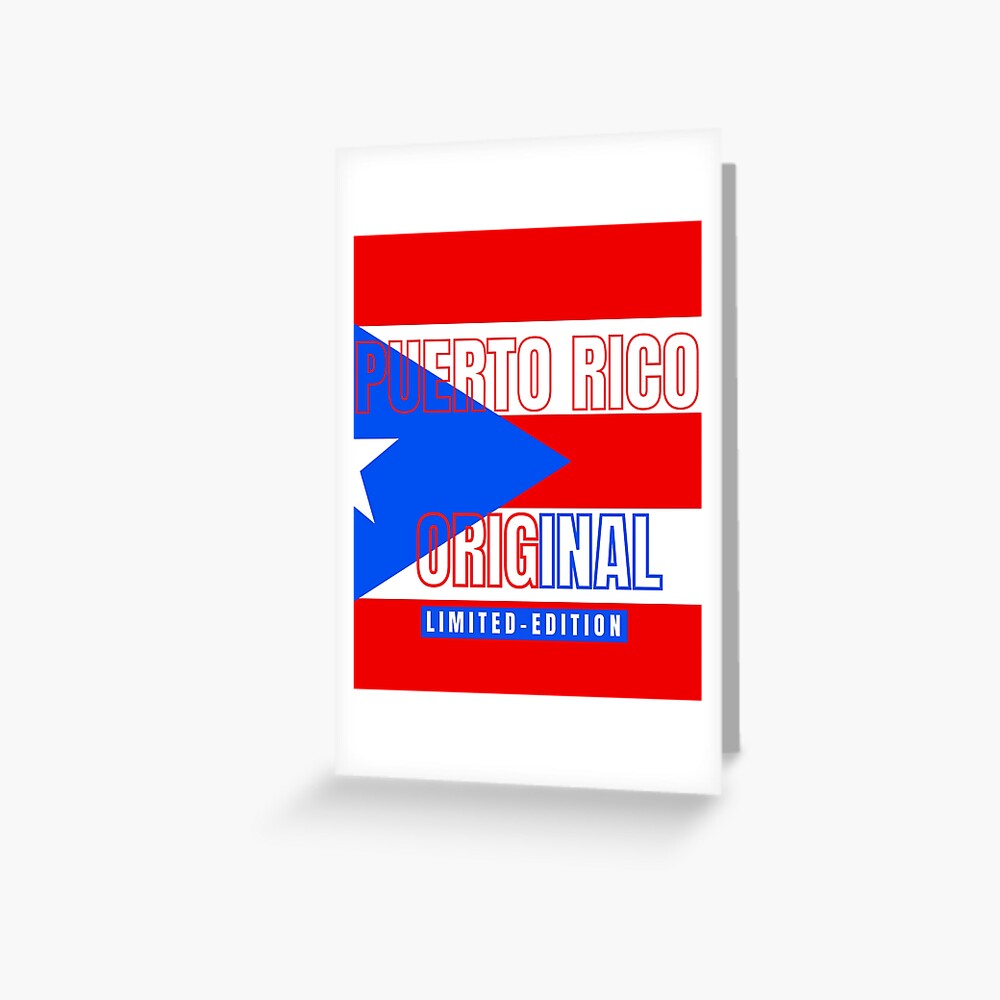 "Puerto Rico Original Limited Edition (Boricua/Puerto Rican pride ...