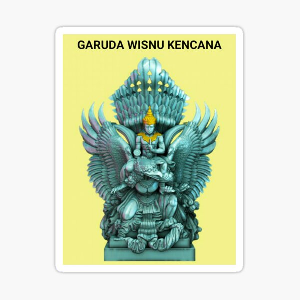 "Garuda Wisnu Kencana" Sticker for Sale by Benix | Redbubble