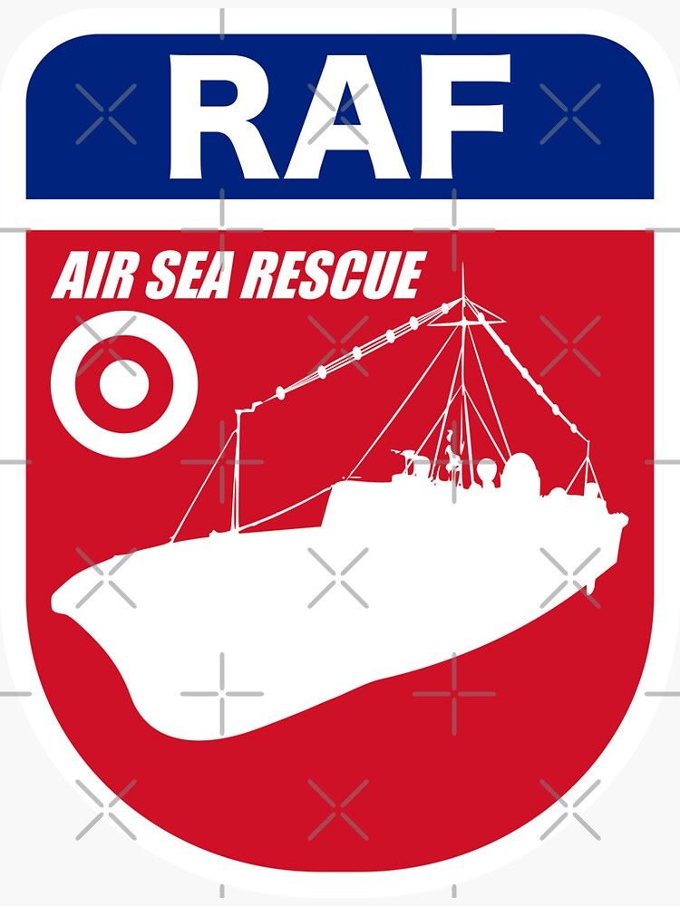 "RAF Air Sea Rescue" Sticker for Sale by StrongVlad | Redbubble