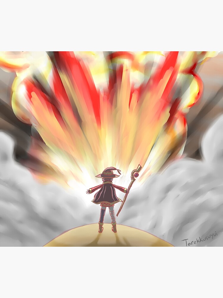 "Megumin - Explosion" Poster by spinosaurus46 | Redbubble