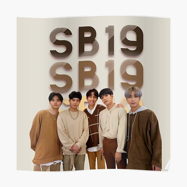 " SB19" Poster for Sale by Womens-Corner | Redbubble