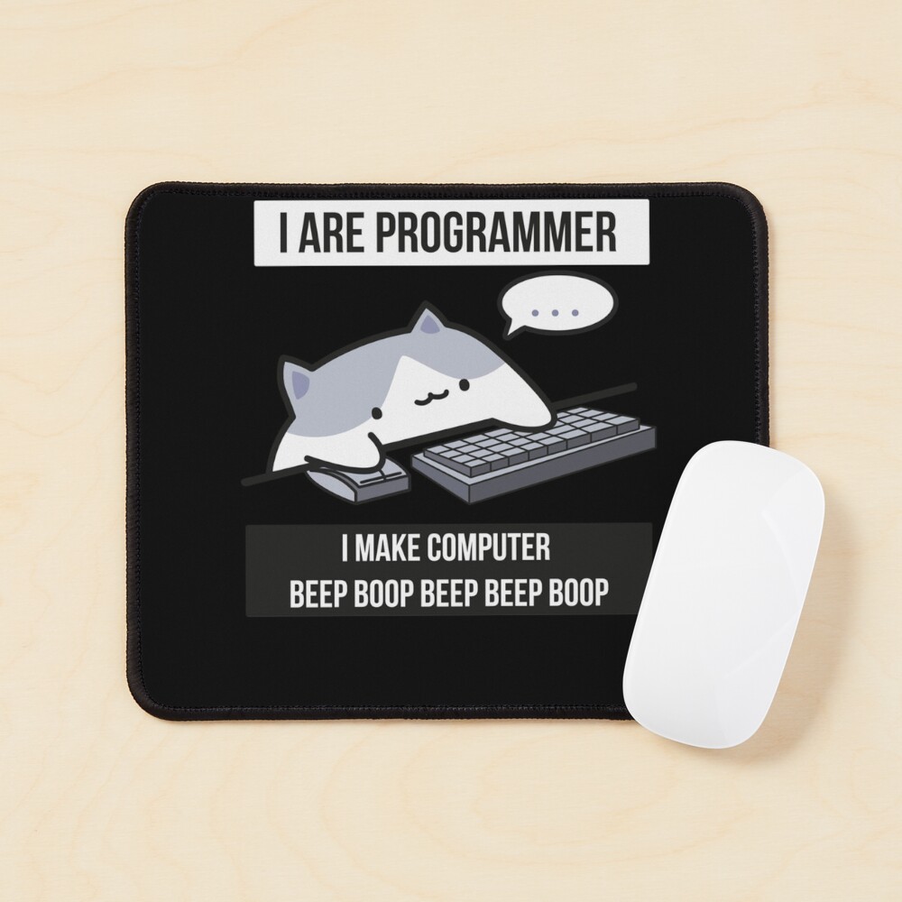 "I are programmer cat programmer meme vintage" Sticker for Sale by ...