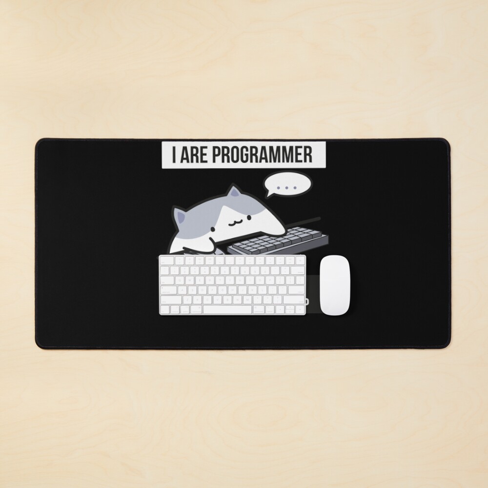 "I are programmer cat programmer meme vintage" Sticker for Sale by ...