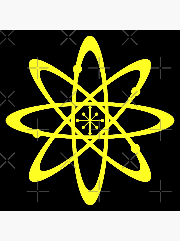 "Atom--Laser Lemon" Sticker for Sale by SCHPiDAUU | Redbubble