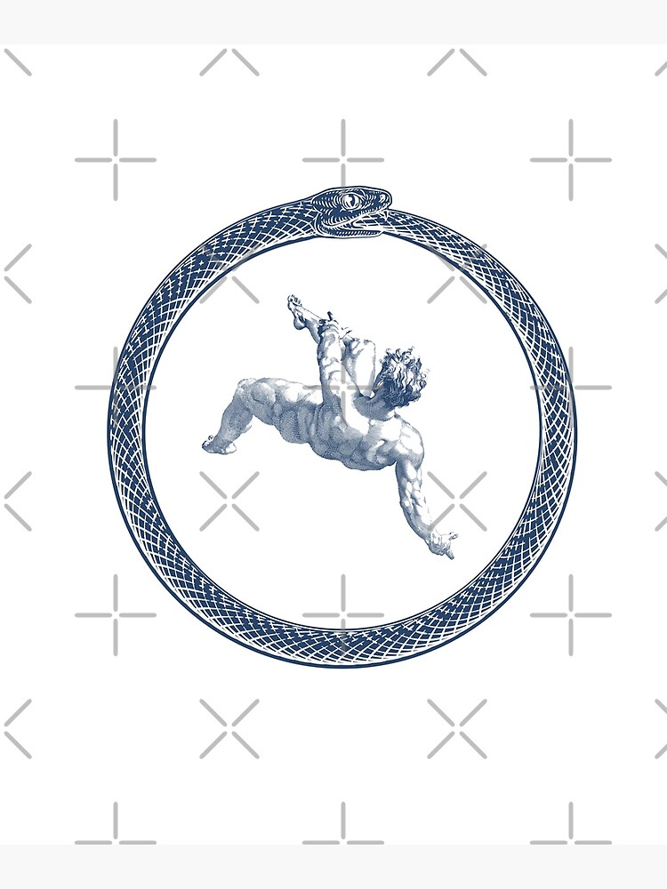 Póster «Absurdismo Absurdo Ouroboros Albert Camus» de OlgaBDesign ...