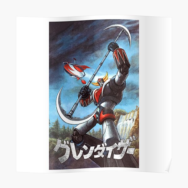 "UFO Grendizer" Poster for Sale by Thirt13en | Redbubble