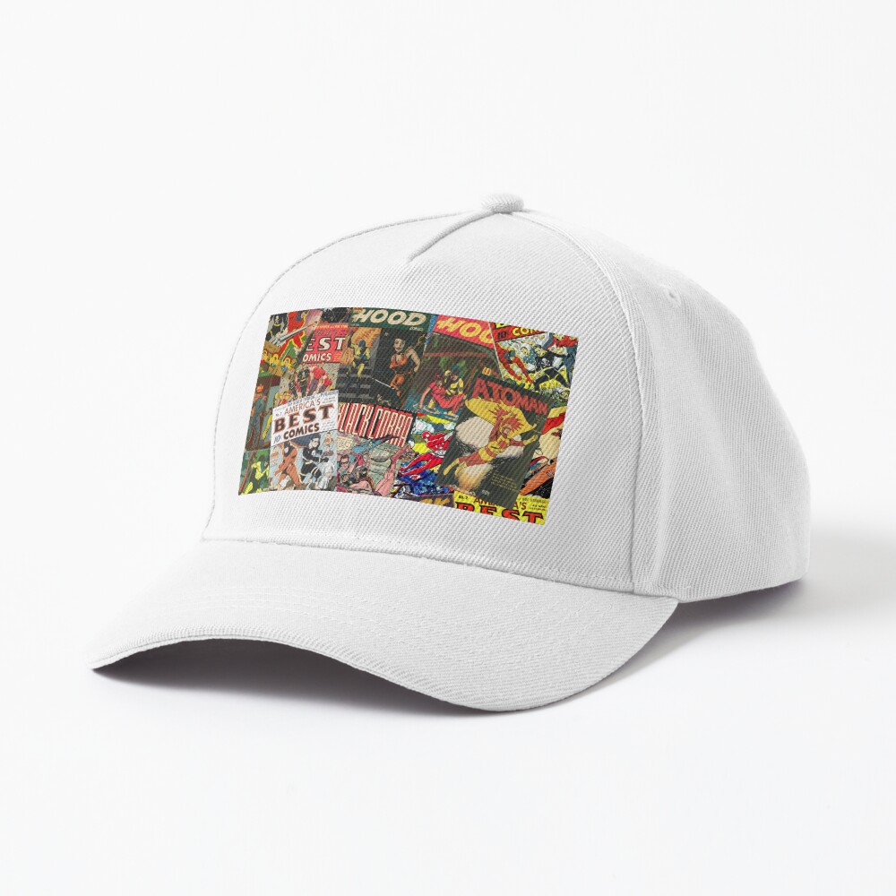 "VINTAGE COMIC BOOK SUPER HERO MOSAIC" Poster for Sale by ...