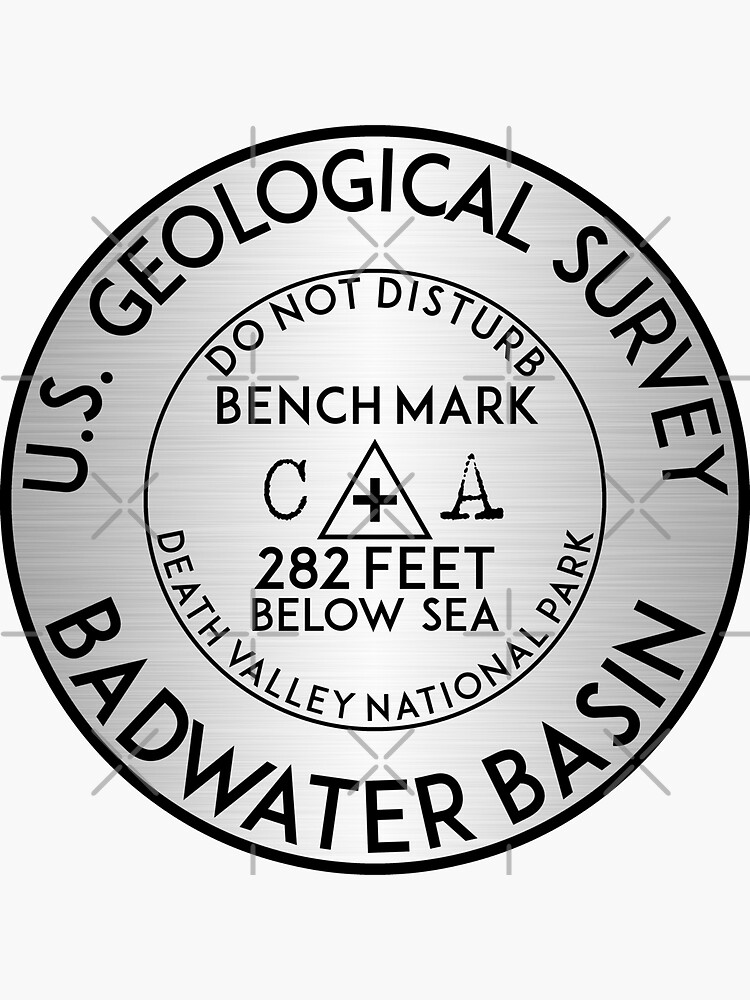 "BADWATER BASIN DEATH VALLEY NATIONAL PARK GEOCACHING USGS CALIFORNIA ...