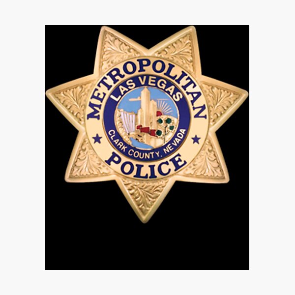 "Las Vegas Metropolitan Police Department LVMPD Badge " Photographic ...