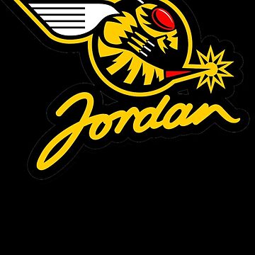 "Jordan Grand Prix F1 team Active logo" Sticker for Sale by ...