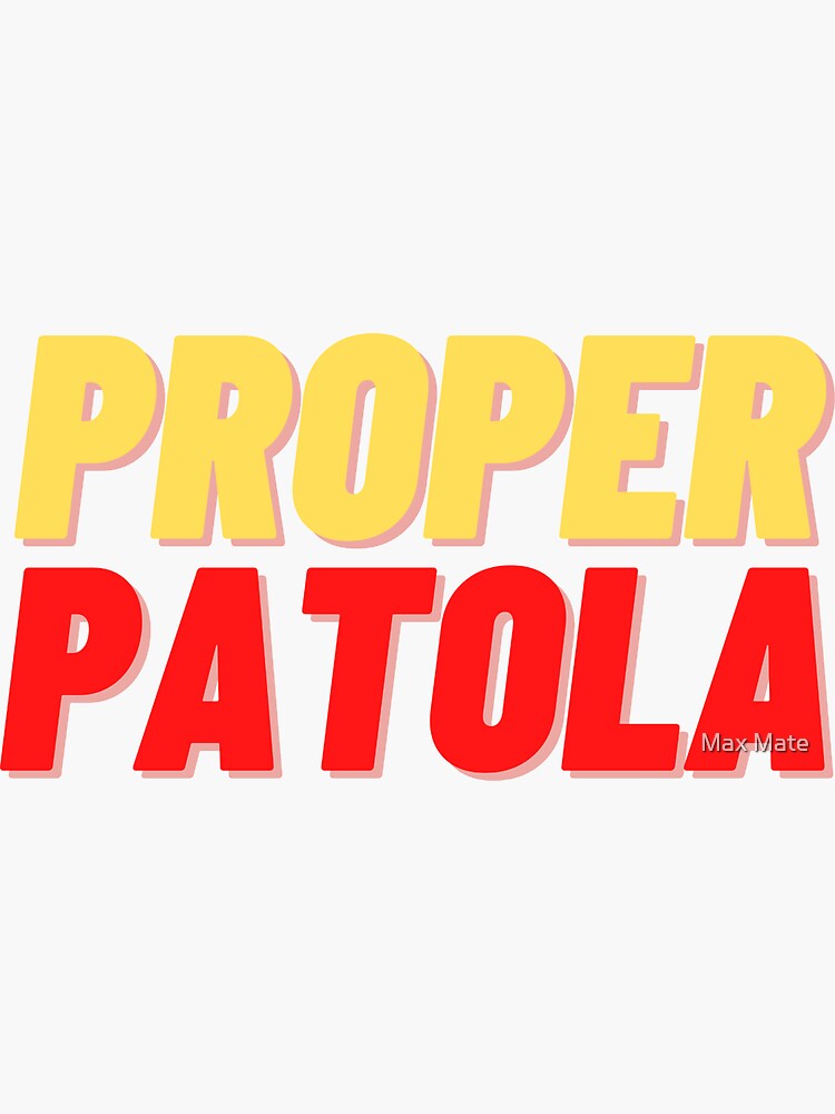 "Proper Patola - Fan of Diljit Dosanjh" Sticker for Sale by Ankit021089 ...