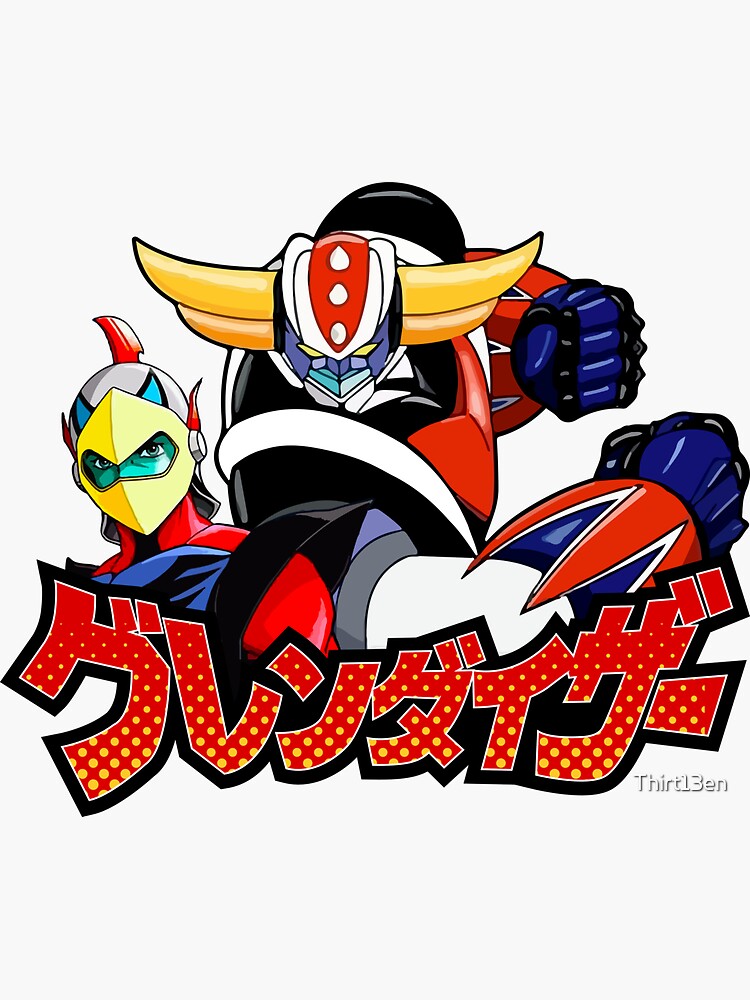 "Grendizer-Duke Fleed" Sticker for Sale by Thirt13en | Redbubble