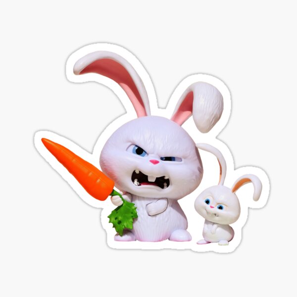 "Evil hare" Sticker for Sale by KnMproducst | Redbubble