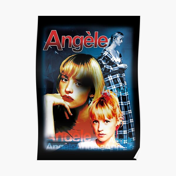"Angèle " Poster for Sale by RAPORI | Redbubble