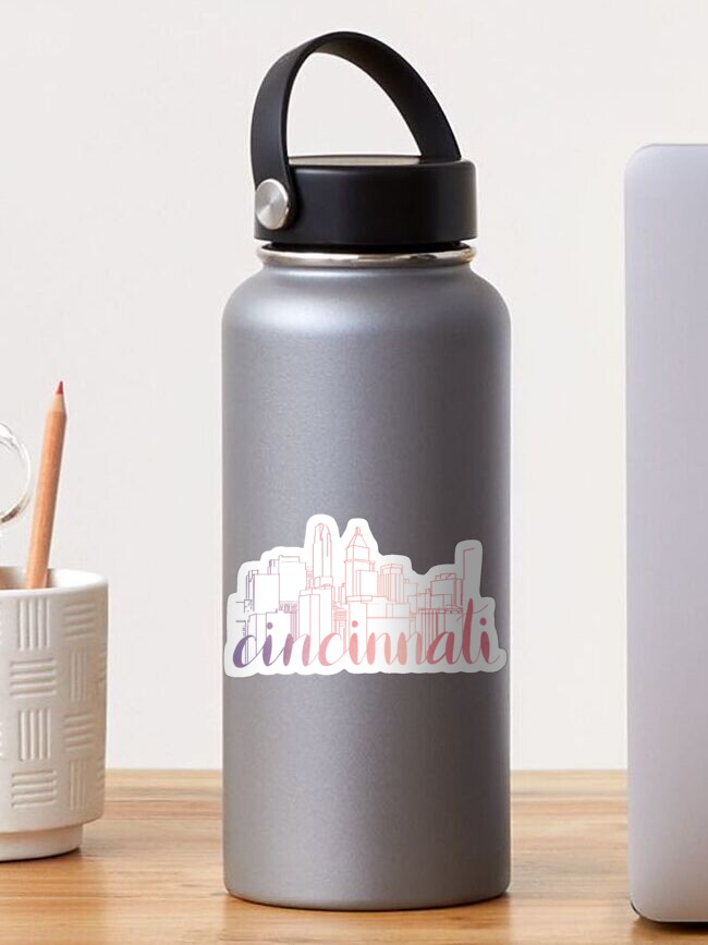 "Cincinnati " Sticker for Sale by DesignsByEmma | Redbubble