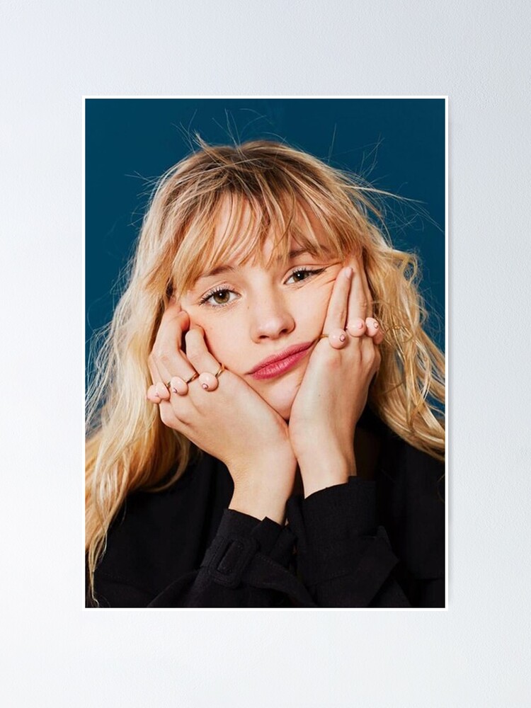 "Angèle " Poster for Sale by RAPORI | Redbubble