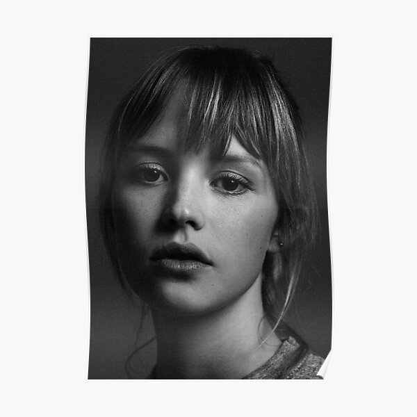 "Angèle Vintage" Poster for Sale by RAPORI | Redbubble