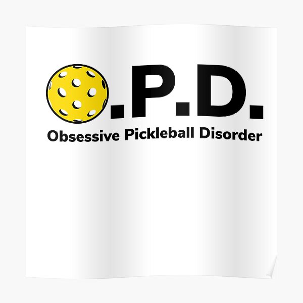 Pickleball Meme Poster For Sale By Josawestuff Redbubble