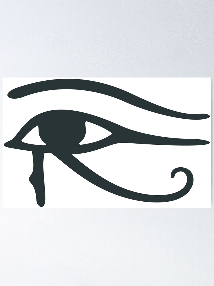 "Egyptian Eye" Poster for Sale by wa2022 | Redbubble