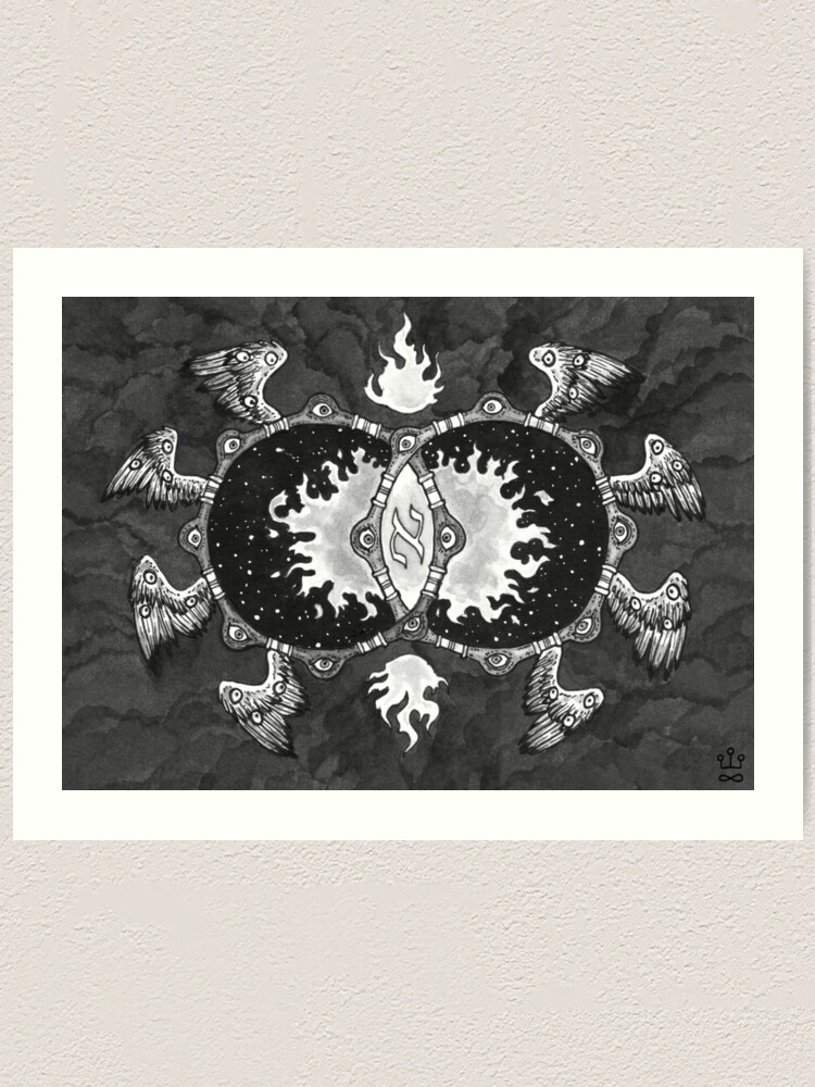"Ophanim" Art Print for Sale by hellomagpie | Redbubble