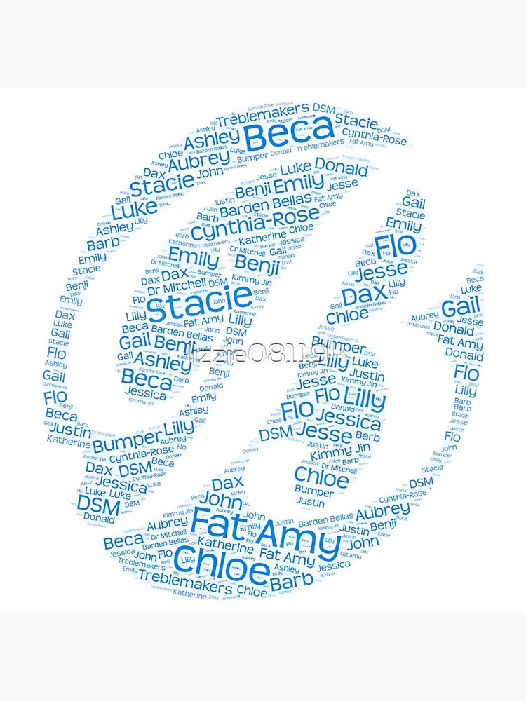 "Pitch Perfect word art" Art Print by lizzie081194 | Redbubble