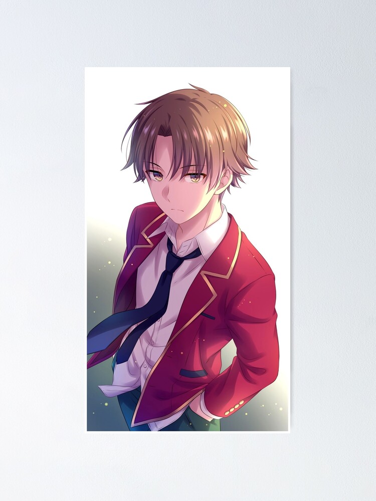 Kiyotaka Ayanokouji Classroom Of The Elite Poster For Sale By Mangamolly Redbubble