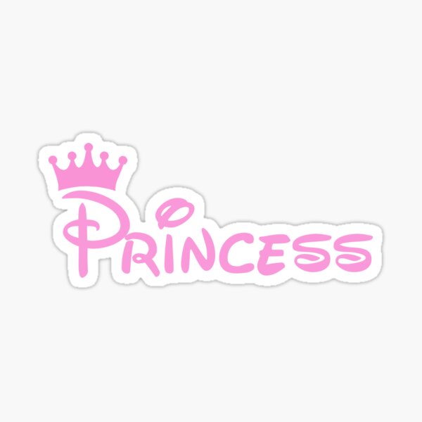 "Pink Princess" Sticker for Sale by alihilker | Redbubble