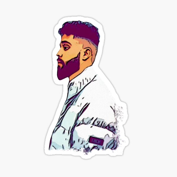 "Retro Graphic Ap Dhillon Music Punjabi Statistics Show It " Sticker ...