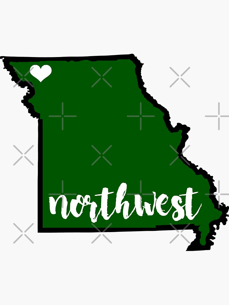"Northwest MO State" Sticker by allieweek | Redbubble