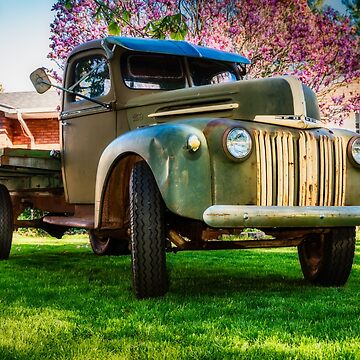 "46 Ford Truck Flat Bed 5" Poster for Sale by Robert Alsop | Redbubble