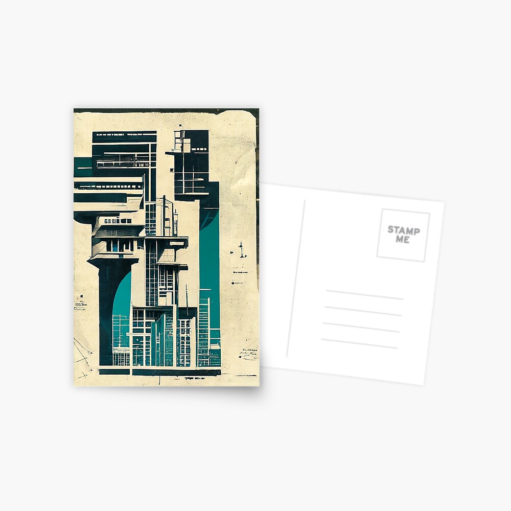 "Constructivist architecture" Poster for Sale by apprenticebk | Redbubble
