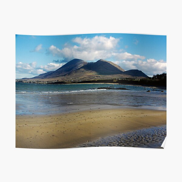 "Croagh Patrick beach view" Poster by BANNER25 | Redbubble