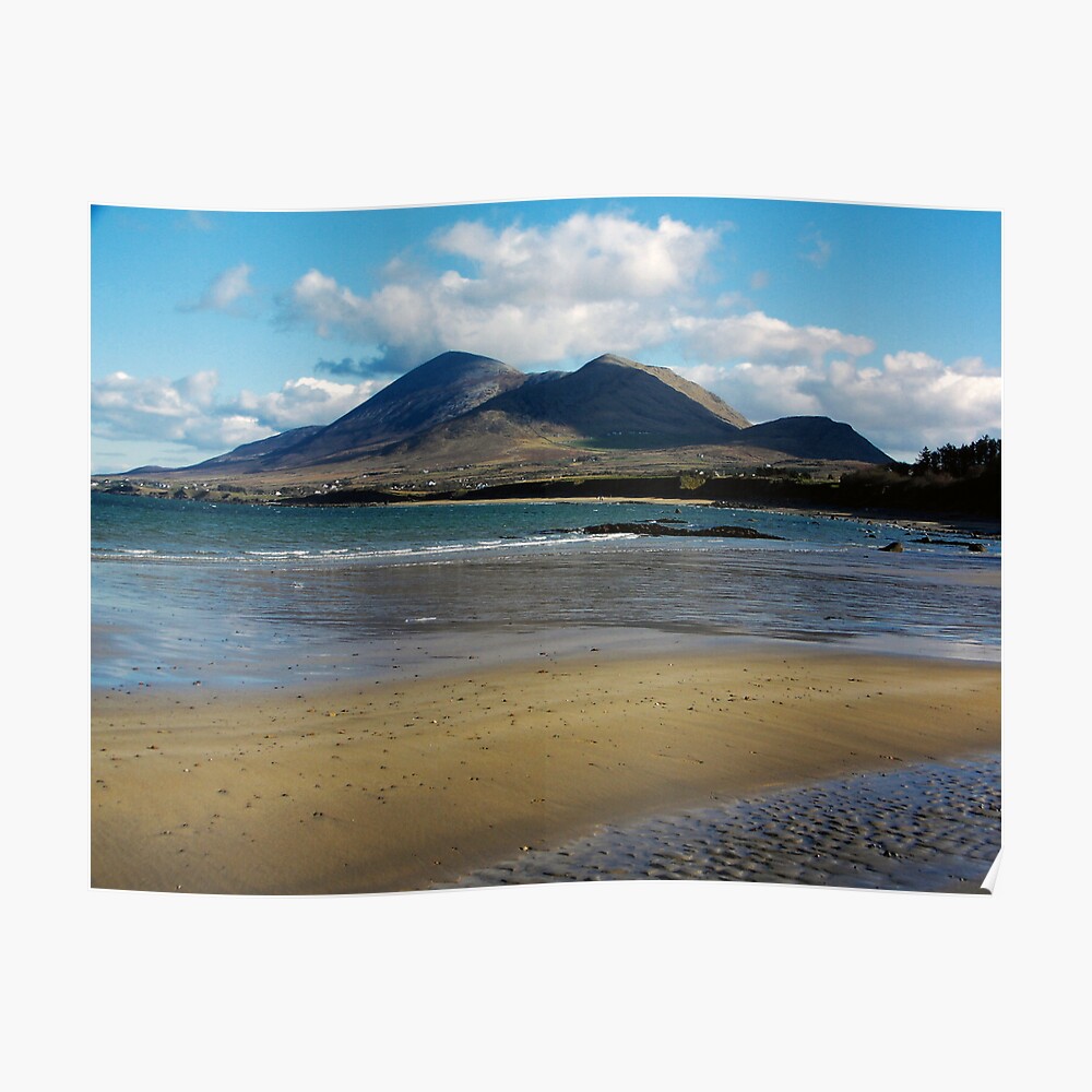 "Croagh Patrick beach view" Poster by BANNER25 | Redbubble