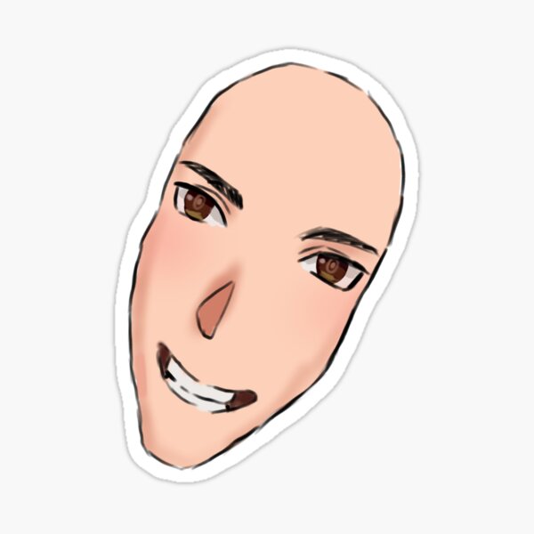 "Zhong li bald " Sticker for Sale by 28styles | Redbubble