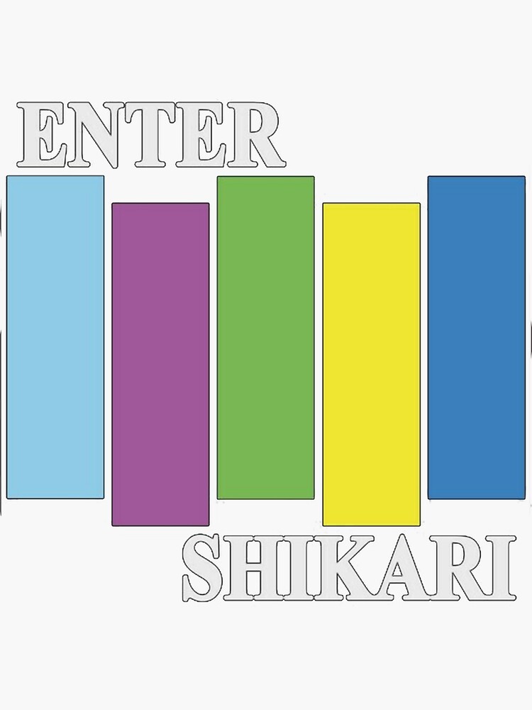"enter shikari" Sticker for Sale by wedcfv | Redbubble