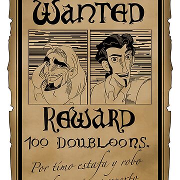 "Wanted Poster 2" Sticker for Sale by Redfoxart21 | Redbubble