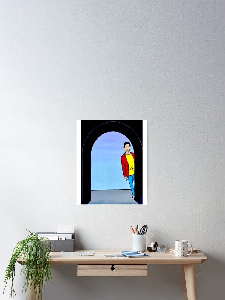 "Abed Community Mural" Poster for Sale by dragonwageshop | Redbubble