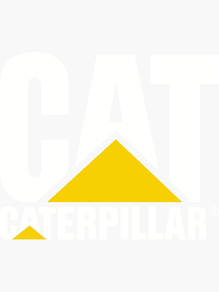 "CAT Logo" Sticker for Sale by sambalisasi | Redbubble