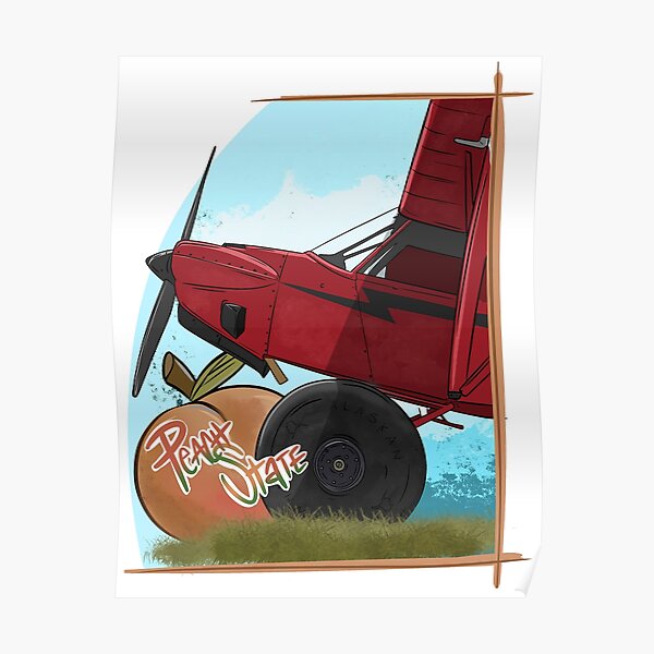 "Carbon Cub Crafters Alaskan Bush Wheels" Poster for Sale by ...