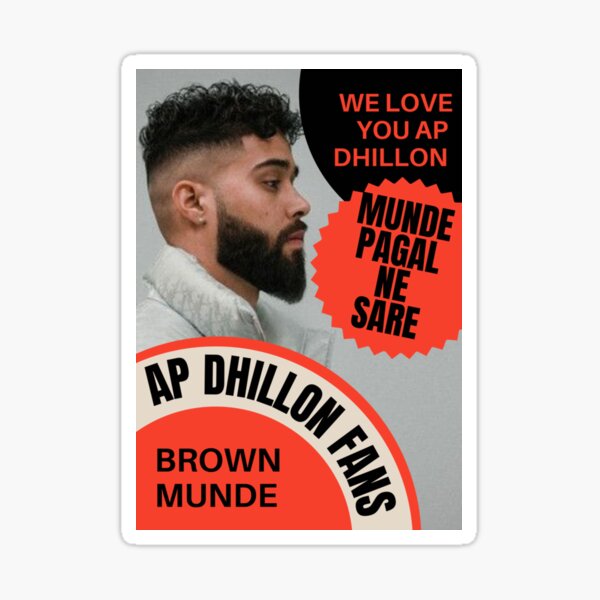 "Poster of AP Dhillon Ap Dhillon poster punjabi singer punjab169 ...