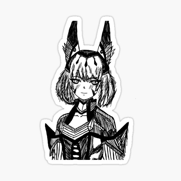 "Xenoblade 3 Nia Drawing " Sticker for Sale by developdemon | Redbubble